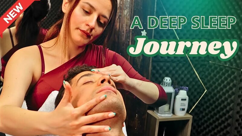 [ASMR NEW] Whispered Chair Massage | Perfect Calming Head Massage ...