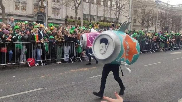 День святого Патрика в Ирландии, парад 2023. St. Patrick's day in ...