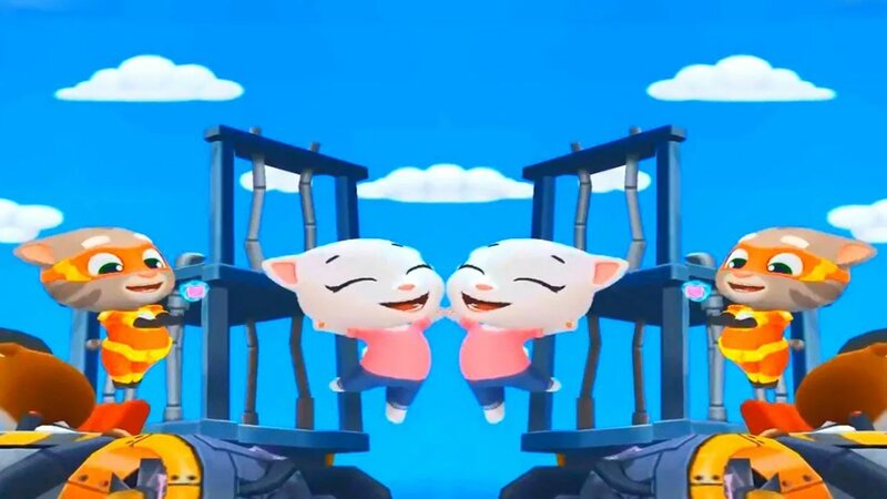 Говорящий ТОМ Погоня Героев VS Dash Tag Fun Endless Runner против ...