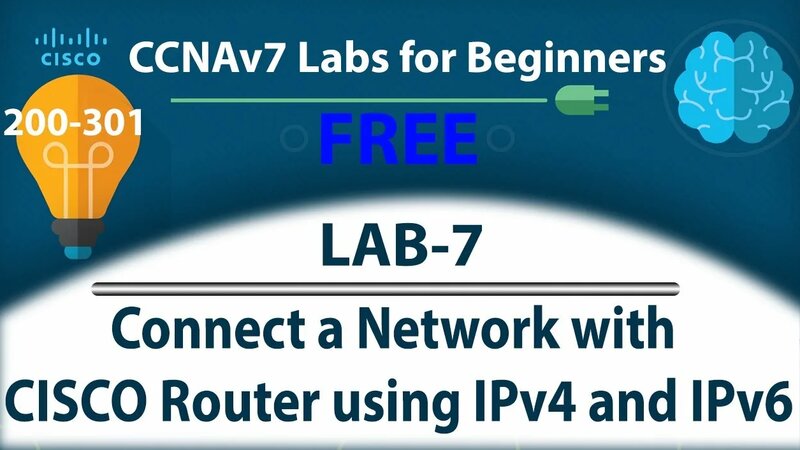 Cisco Router Dual Stack Configuration | IPv4 & IPv6 Network Lab | CCNA ...