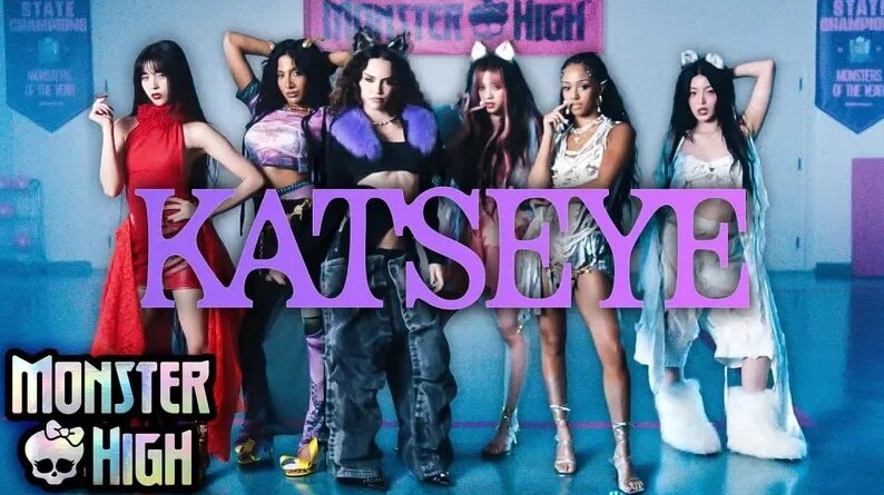Katseye - Monster High Fright Song — Видео от Популярные хиты и музыка ...