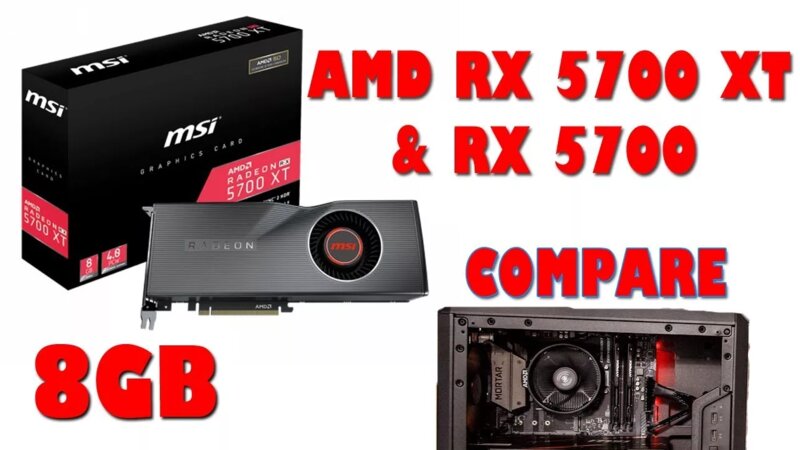 AMD Radeon RX 5700 XT, Radeon RX 5700 Benchmarks Comparison - Смотреть ...