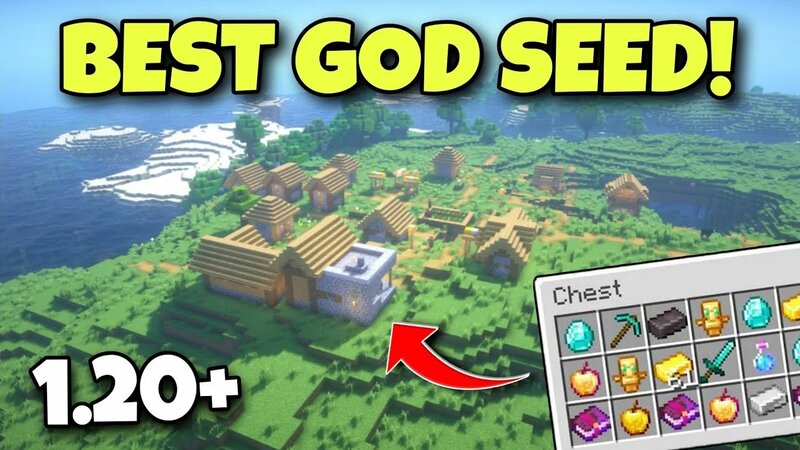 [Best God Seed] For Minecraft 1.20 Java Edition | Seed Minecraft 1.20 ...