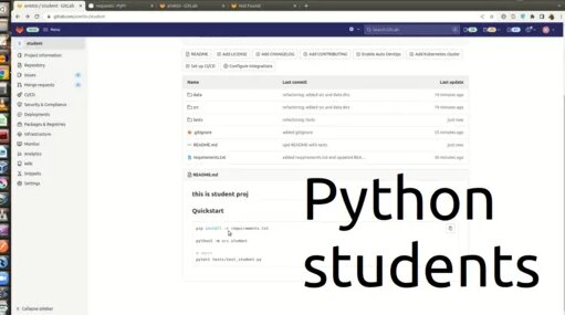 Стрим: python student часть 1 | Stream: python student part 1 ...