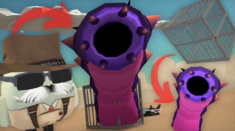 [Den19k] Запер Огромного Червя в Клетке в Чикен ГАН! Задания От ...