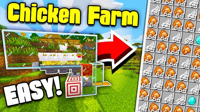 Easiest Automatic Chicken Farm in Minecraft 1.21+ - Смотреть онлайн в ...