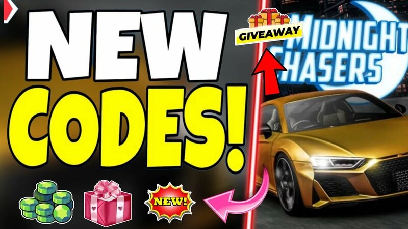 1 Million Midnight Chasers Codes - Codes FOR Roblox Midnight Chasers ...