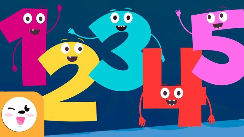 Numbers from 1 to 5 - Numbers Songs - Learn to Count - 1, 2, 3, 4 and 5 ...