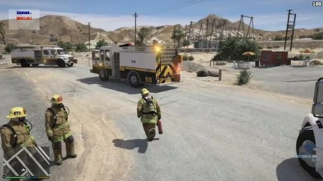 GTA 5 Firefighter Mod New Grapeseed Fire Department KME Engine ...