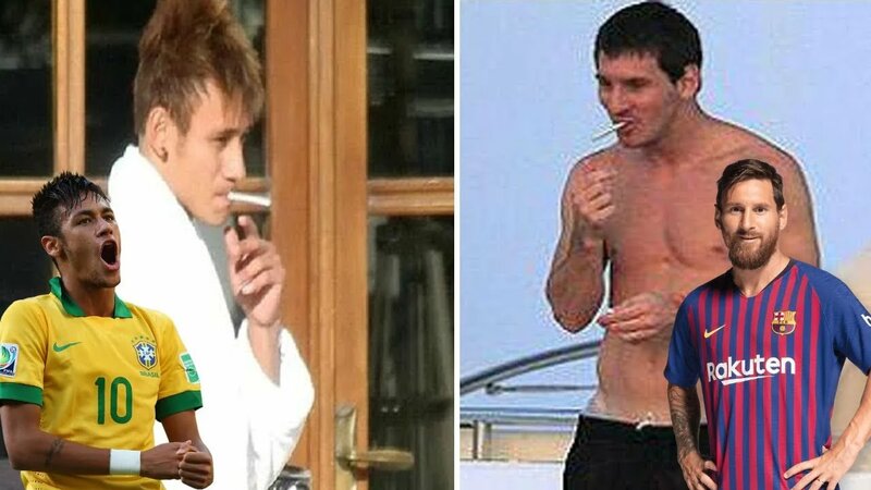 Famous Footballer Smoking ft. Neymar Jr., Messi, Pogba... - Yandex ...
