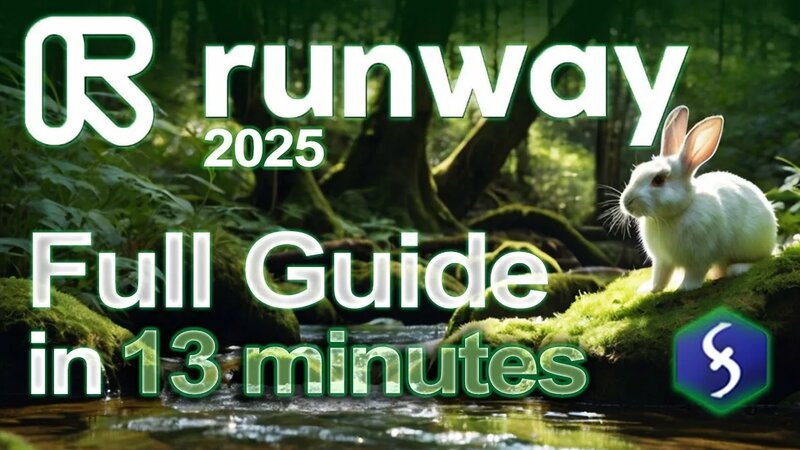 Runway AI - Tutorial for Beginners in 13 Minutes ! [ FULL Guide 2025 ...