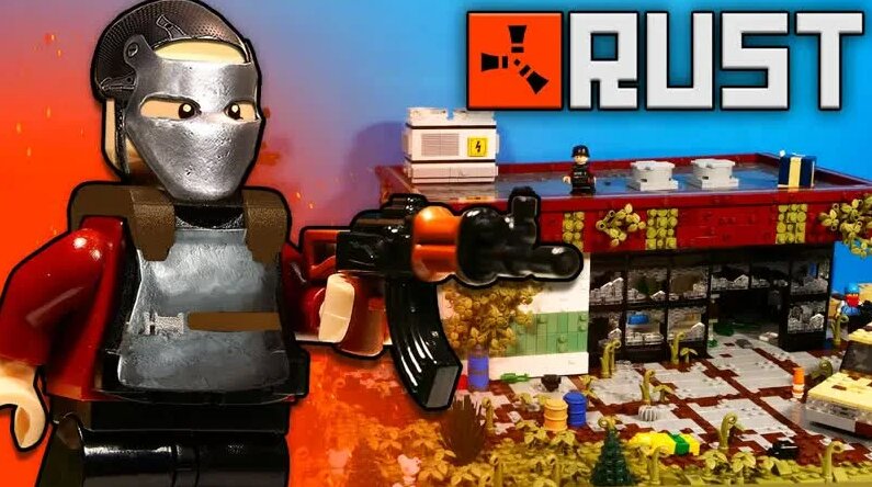 Сделал ИГРУ RUST из LEGO - Битва за Супермаркет — Видео от Brick ...