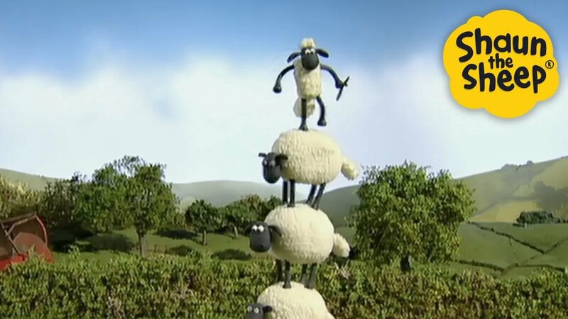 Sheep Tower! Shaun the Sheep- Cartoons for Kids Full Episodes ...