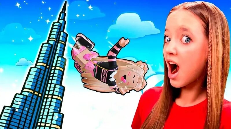 [i_roblox_queen] Я Пролетела 957 342 168 КМ В Роблокс! Квинка Теперь ...