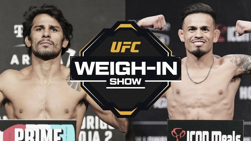UFC 296: Official Weigh-In Show - watch online on Yandex Video