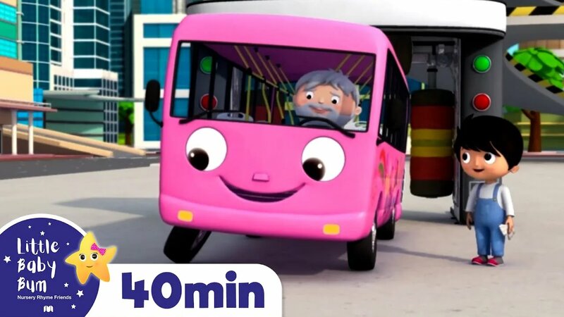 Wheels on The Bus | 40min of LittleBabyBum - Nursery Rhymes for Babies ...