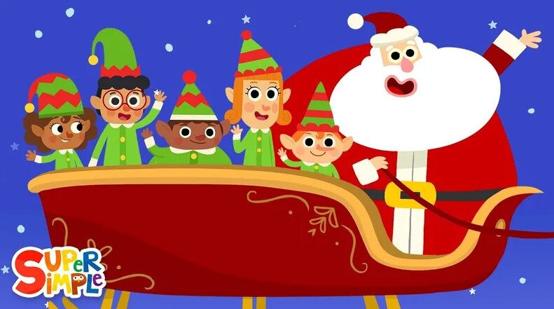 Five Little Elves | Super Simple Songs — Видео от Resident Sleeper ...