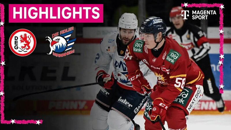 Düsseldorfer EG - Adler Mannheim | Penny DEL | Magenta Sport - Смотреть ...