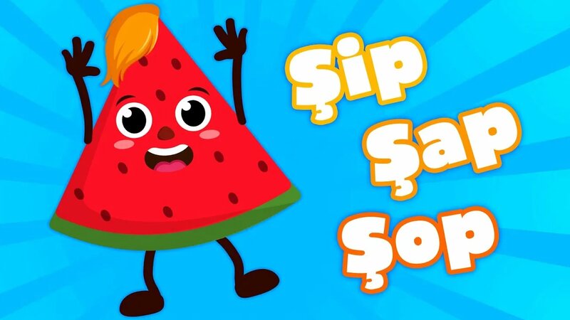 Karpuz Adam Şip Şap Şop | Eğlenceli ve Hareketli Çocuk Şarkısı ...