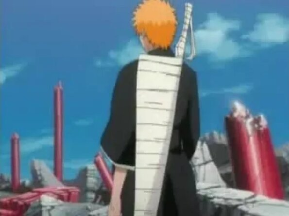 Bleach [165] Первая часть Великой битвы Ичиго против Гриммджо ...