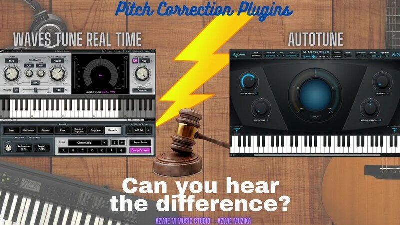 Pitch Correction Plugins : Waves Tune Real Time & Autotune Pro ...