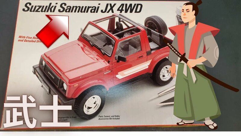 I finally became a.....I mean got a Samurai!! Testors Suzuki Samurai ...