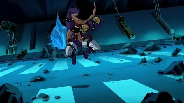 Justice League Unlimited: Wonder Woman vs Mongul 2 minute ryona ...