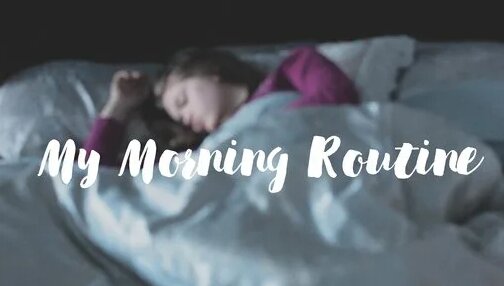 Моё утро•my morning routine