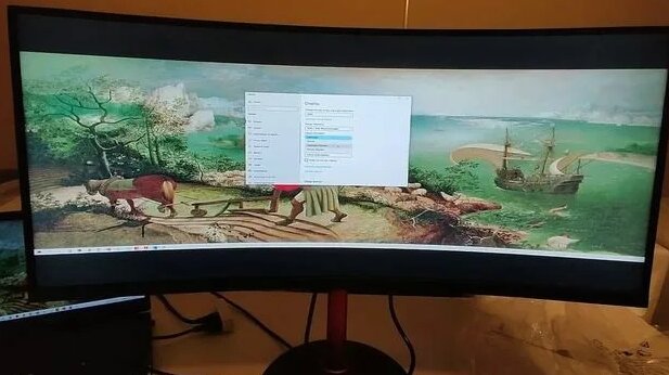 Acer Nitro 34" Xz342ck Gaming monitor Unboxing 1500r Curved WQHD ...