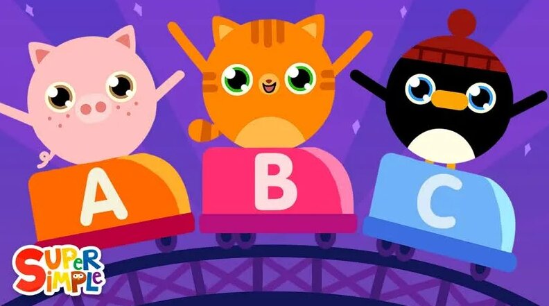 The Alphabet Swing | ABC Song for Kids | Super Simple Songs - Смотреть ...