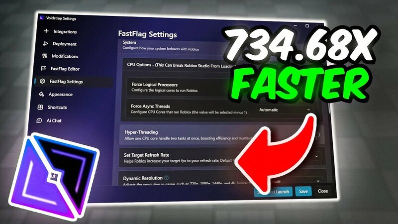 BEST Voidstrap Settings & Fast Flags - Boost FPS & LOW PING (Roblox ...