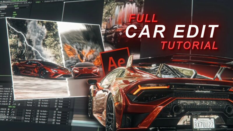 Full car edit tutorial on after effects - Смотреть онлайн в поиске ...