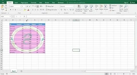 How to create a table with a background picture in Excel - Смотреть ...