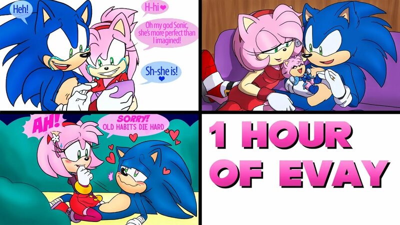 1 Hour of E-vay - Sonamy (Sonic x Amy) Comic Dub Compilation - Смотреть ...