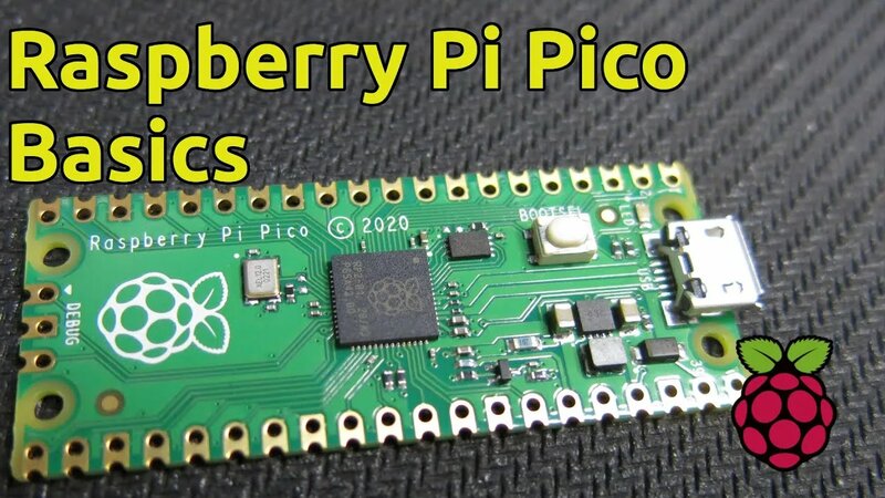 Raspberry Pi Pico Basics with MicroPython (Rp2040, machine library ...