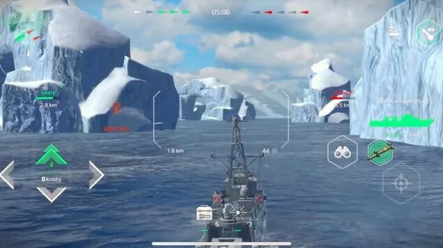 Modern Warships: World Of Warships Blitz MMO ! IOS & Android Gameplay ...