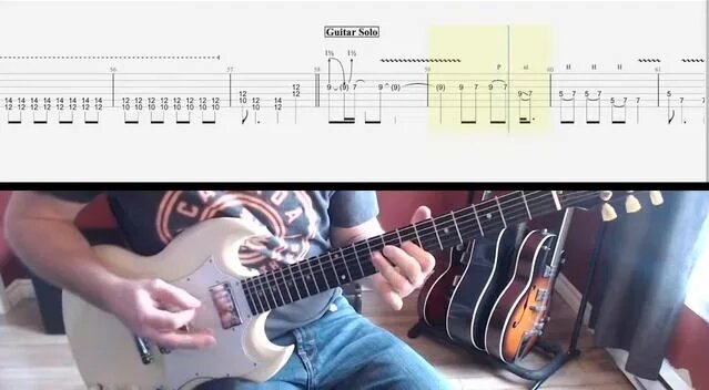 Paranoid - Black Sabbath (Табулатура) Guitar Tutorial TABS - Смотреть ...