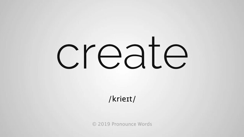 How To Pronounce Create - Смотреть онлайн в поиске Яндекса по Видео
