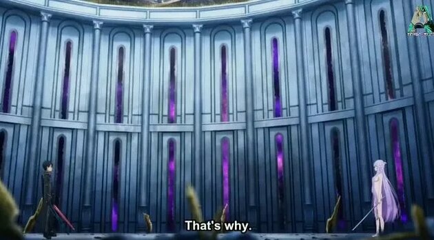 Epic battle Kirito VS Pontifex: Quinella | Sword Art Online Alicization ...