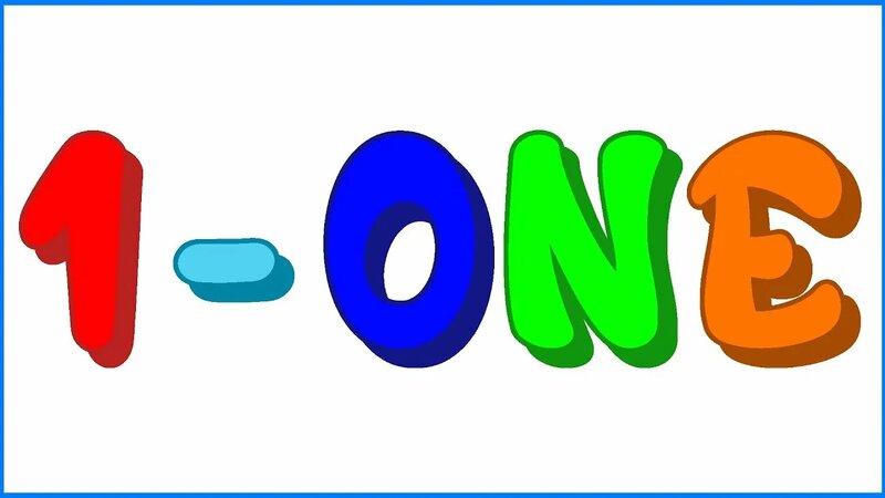 123 Number Names | 1234 Numbers Kids Video for Preschool | 12345 ...