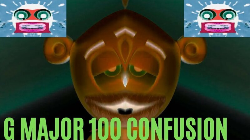 G Major 100 Confusion Effect Gummy bear Klasky Csupo Pinkfong SpongeBob ...