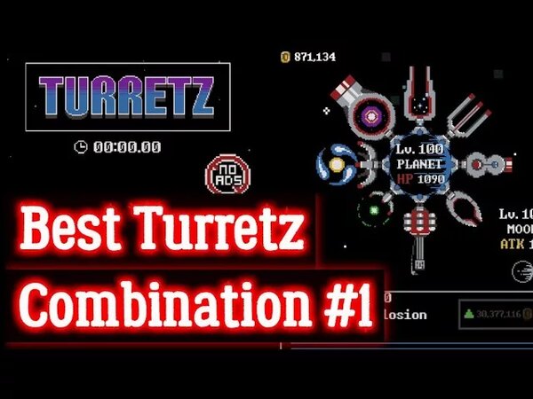 Turretz 111% Best combination #1 Kill boss Android gameplay - Смотреть ...