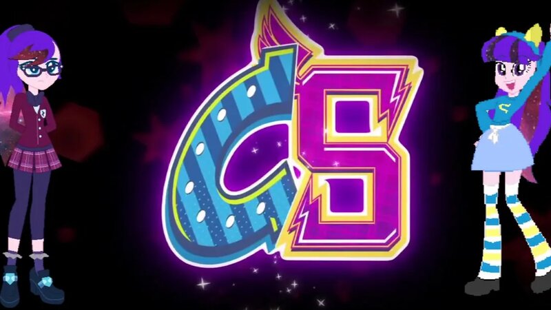 Galaxy Sound Shadowbolts and Wondercolts Version MLP EG Base SpeedPaint