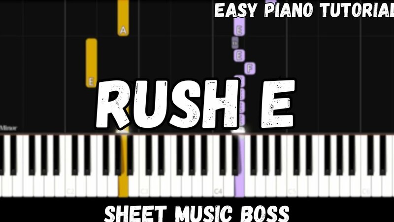 Rush E (Easy Piano Tutorial) - Yandex Video aramada çevrimiçi izle