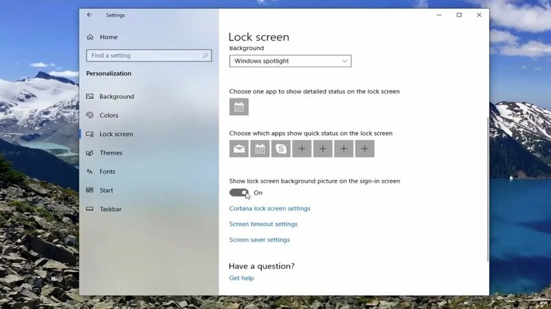 Windows 10 Lock Screen Black Background No Wallpaper [Fix]