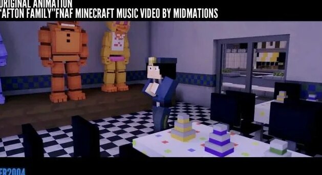 Семья Афтон - Фнаф Майнкрафт Песня (На Русском)| Afton family Fnaf ...