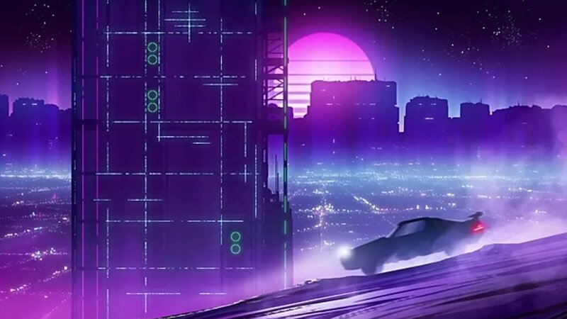 Ретро ВЕЙВ Ностальгия retrowave sinth wave vice city miami vice 80e ...