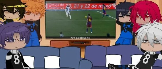 Blue Lock Reacts To Lionel Messi | Anime Reacts | Blue Lock | Gacha ...