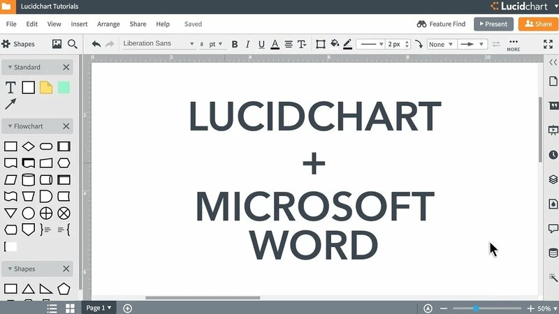 Lucidchart Tutorials - Add diagrams to Microsoft Word - Смотреть онлайн ...