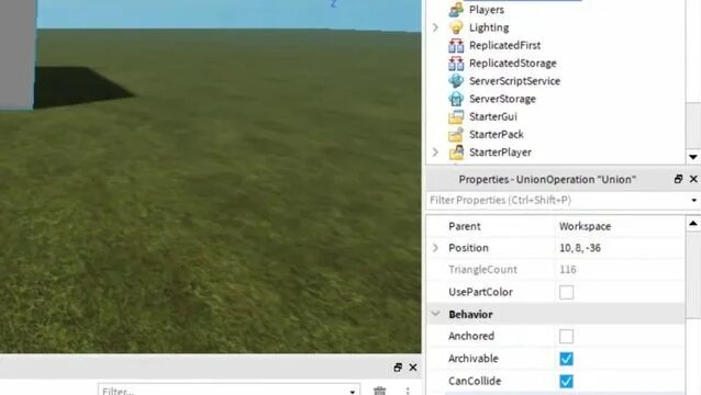 How to Cut a Hole in a Block in Roblox Studio, Cut Parts to Create ...